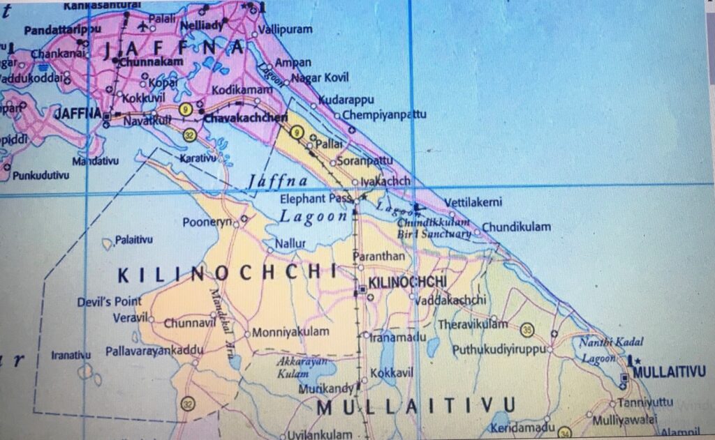 Leg 7 – Mullaitivu to the Jaffna Peninsula via Kilinochchi and Elephant ...